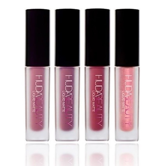 HUDA BEAUTY | Makeup | Huda Beauty Matte Minis Pink Edition Liquid ...